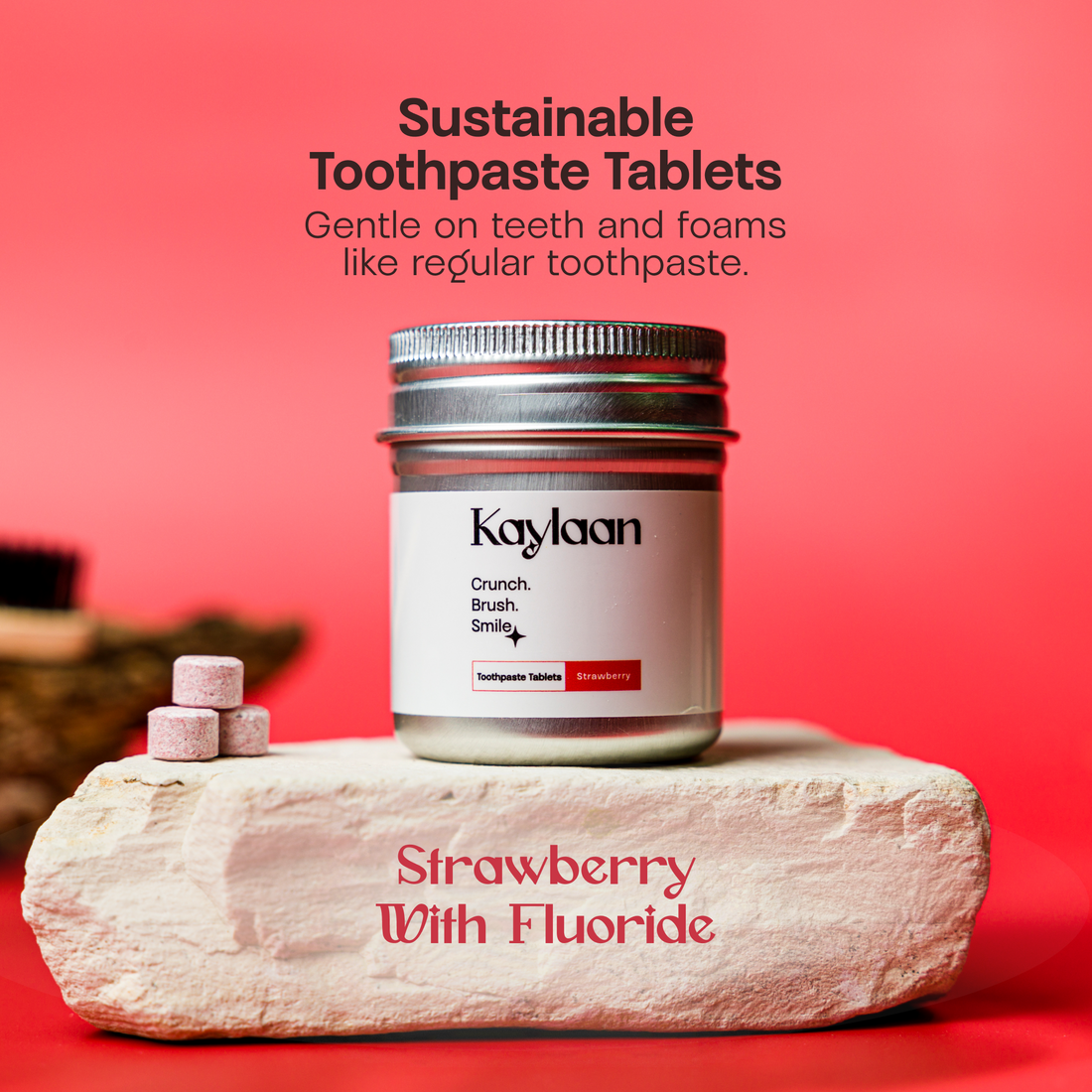 Kaylaan - Zero Waste Toothpaste Tablets - Eco-Friendly & Plastic-Free ...