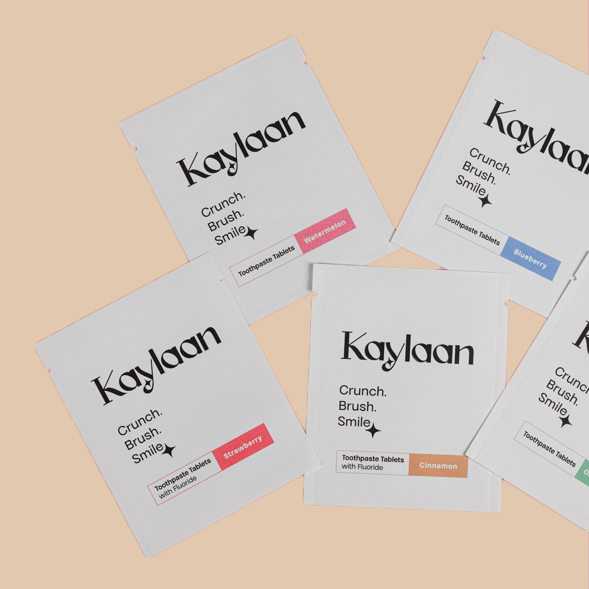 Kaylaan Fluoride - Free Toothpaste Tablets Trial Pack – Kaylaan LLC